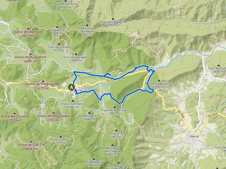 Salt del Batlle et les bassins de Santa Pau - Circuit dans le Parc ...